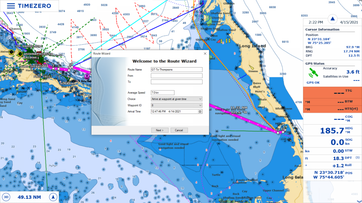 TimeZero, Raymarine, Garmin... and which is best! - Explorking